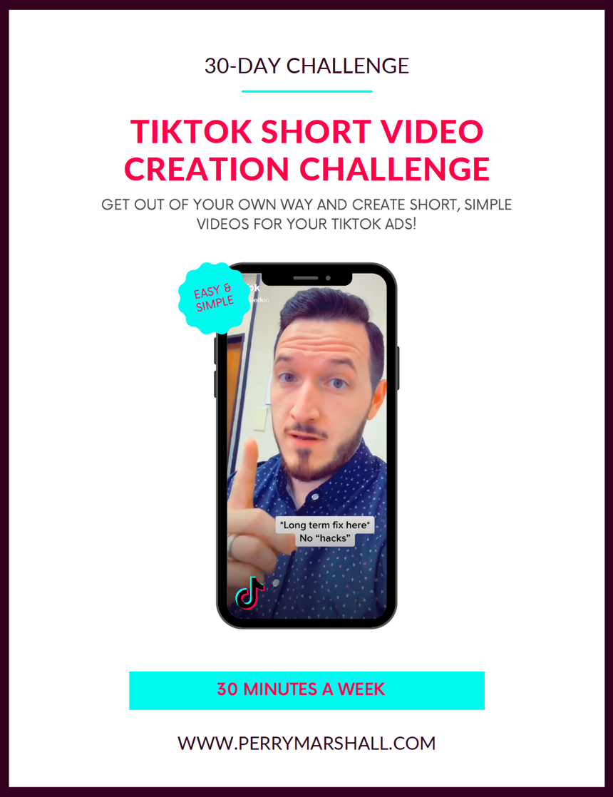 Book Bonus for the Ultimate Guide to TikTok Advertising | Perry Marshall